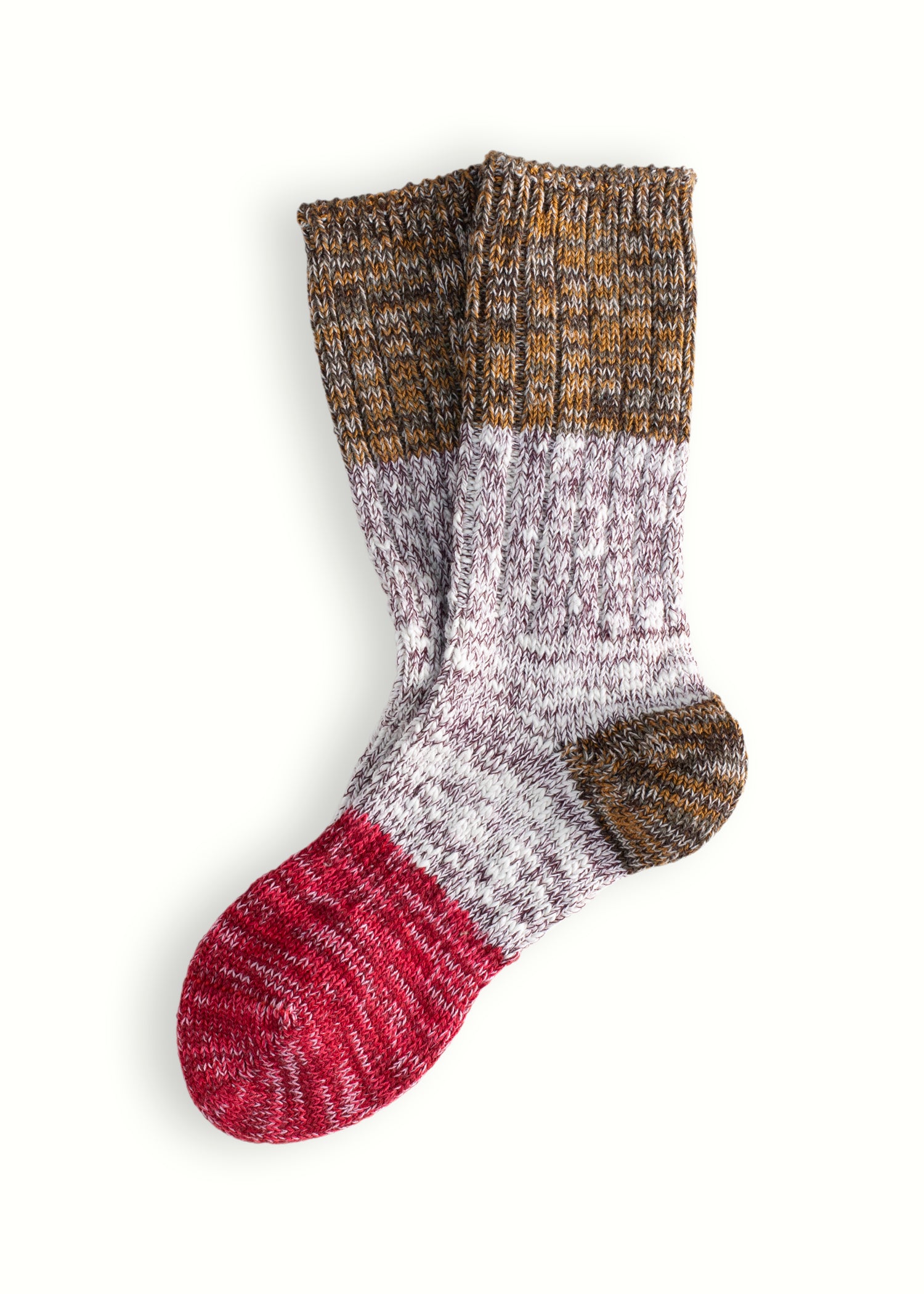 Thunders Love CHARLIE COLLECTION Red & Coffe Socks – Thunders Love | Socks