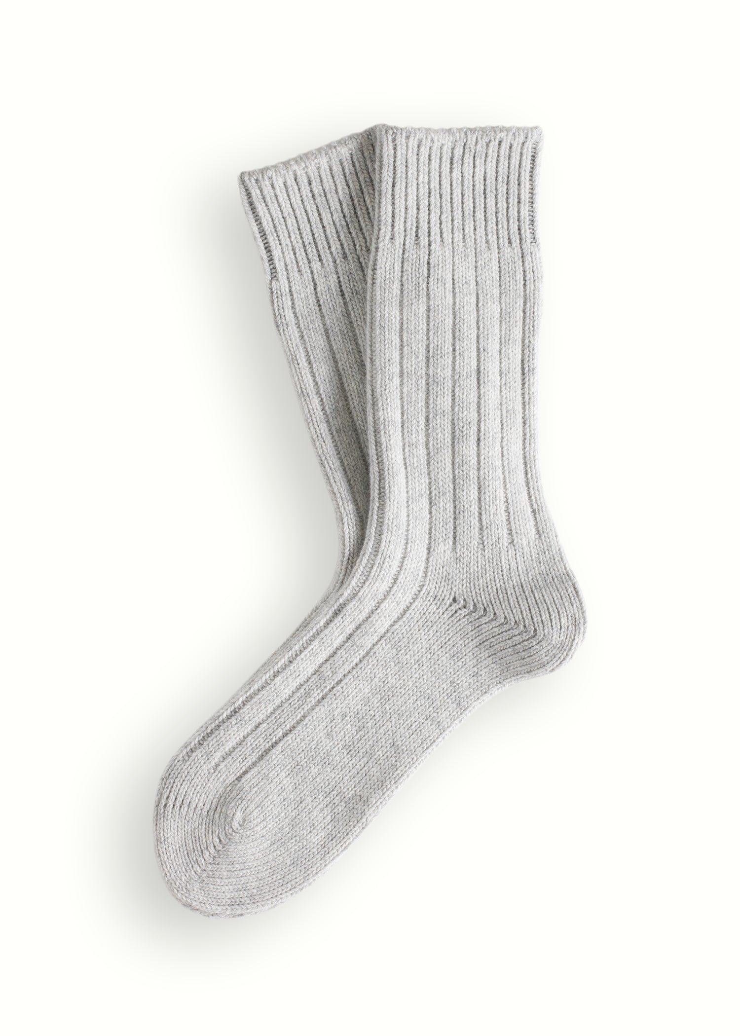 SOFT WOOL COLLECTION Light Grey Socks – Thunders Love | Socks