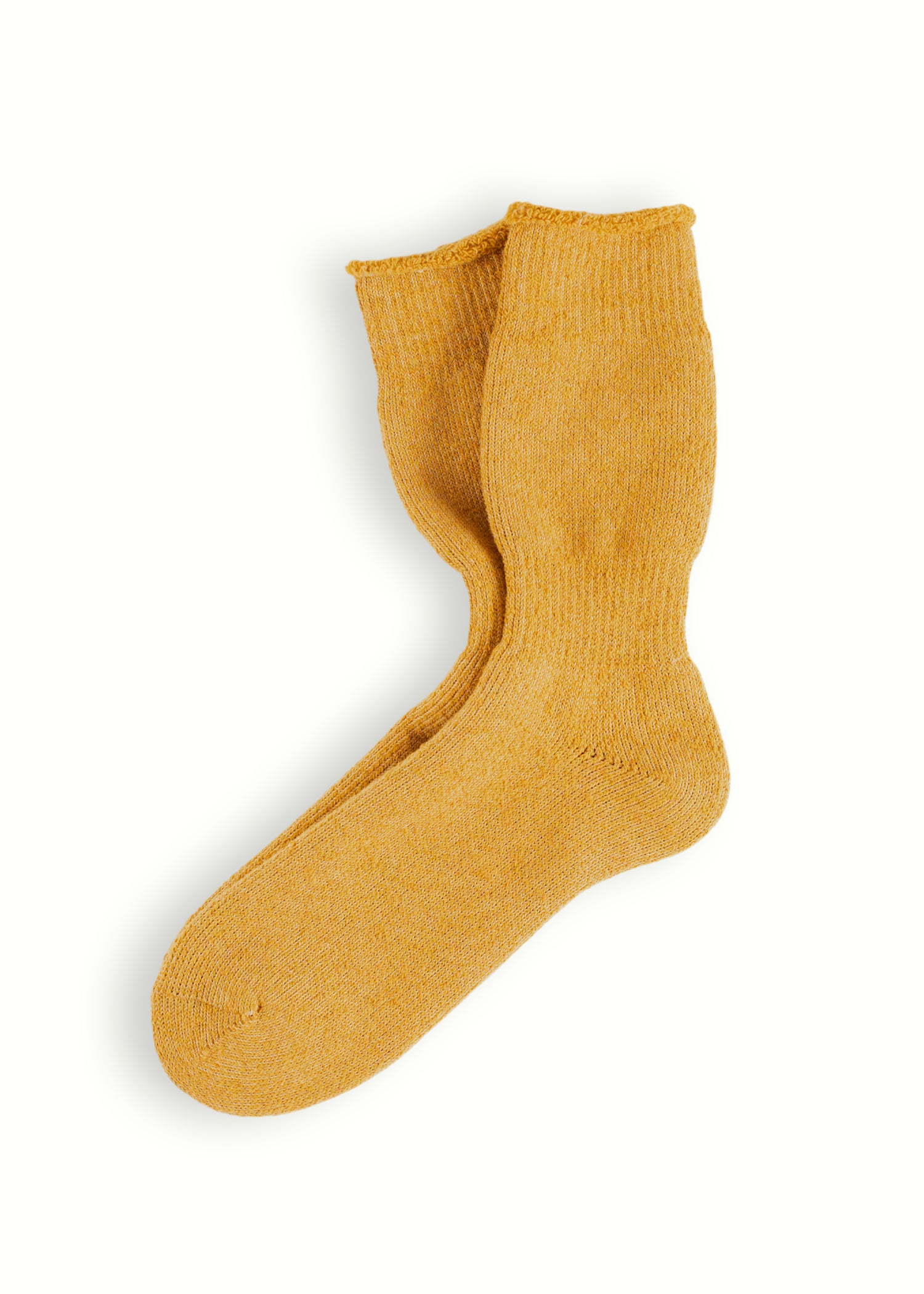 Recycled Wool Mustard Socks - OUTDOOR COLLECTION – Thunders Love | Socks