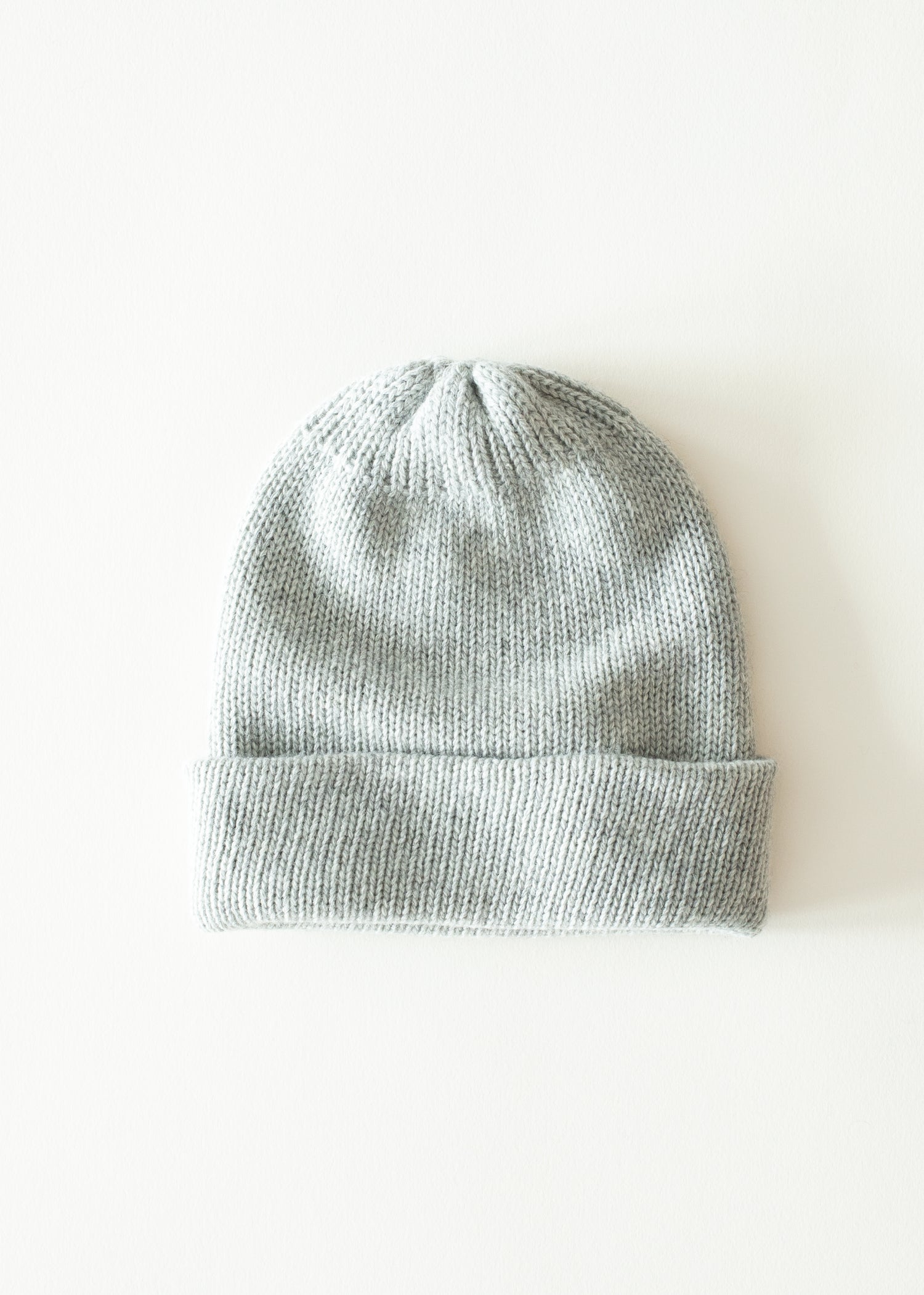 WOOL COLLECTION Solid Light Grey Beanie – Thunders Love | Socks